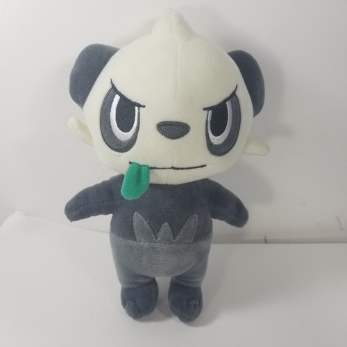 Tomy Pokemon Plush Pancham Panda Bear 9" Yanchamu Black White Gray | eBay
