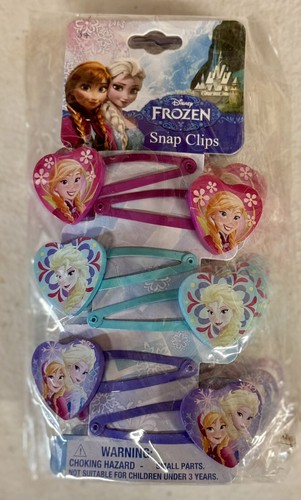 B93 Girl's Disney Frozen II Hair Clips Barrettes for Girls 3-Pack Anna ...