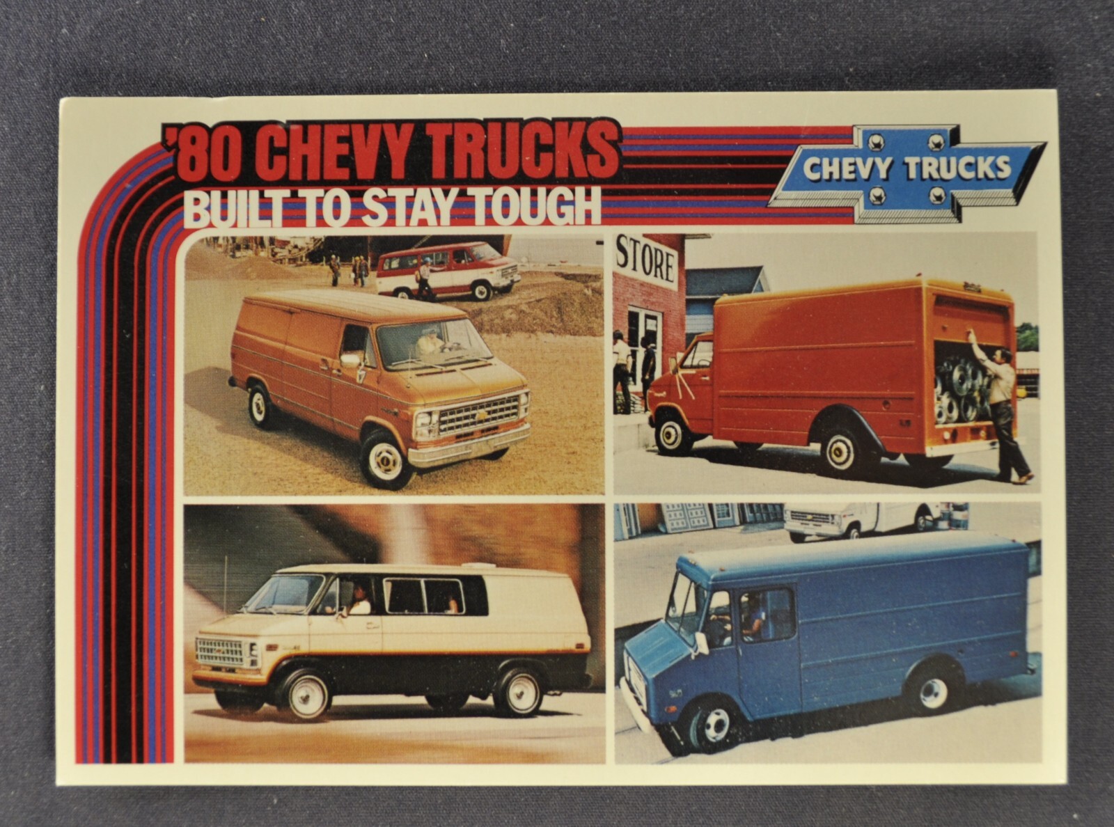1980 Chevrolet Van Postcard Cargo Sportvan Step-Van Truck Excellent ...