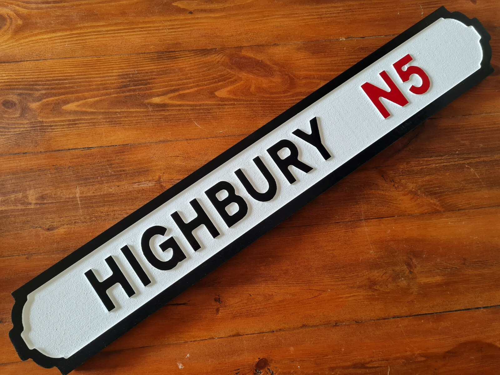 Highbury London Street Sign Indoor Football Street Sign Islington ...