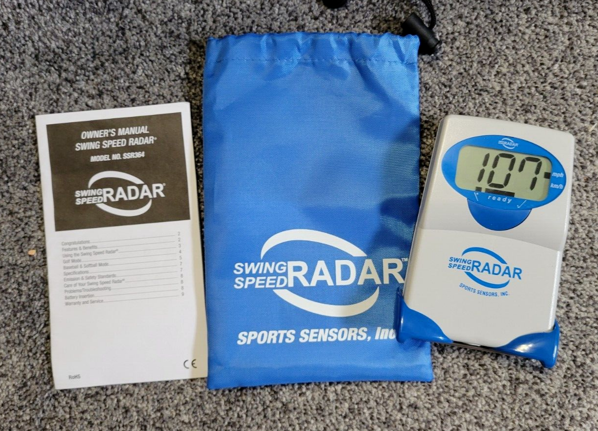 Sports Sensors SSR364 Swing Speed Radar 784427924926 | eBay