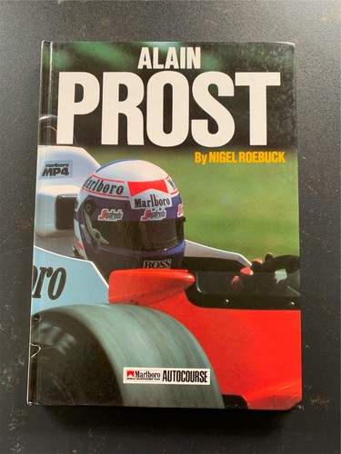 Alain Prost Autocourse book hand signed Formula 1 World Champion ...