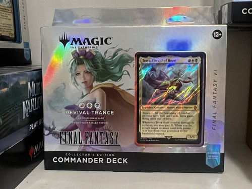 MTG Revival Trance Terra Collector Commander Deck Final Fantasy Sealed ...