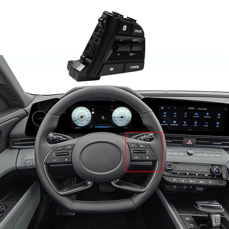 Car Steering Wheel Right Side Cruise Control Buttons for 2015-2020 ...