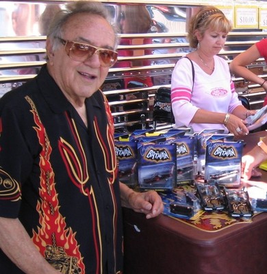 George Barris Signed BZ Batmobile 1/24 slot car body ONE OF A KIND, WOW ...