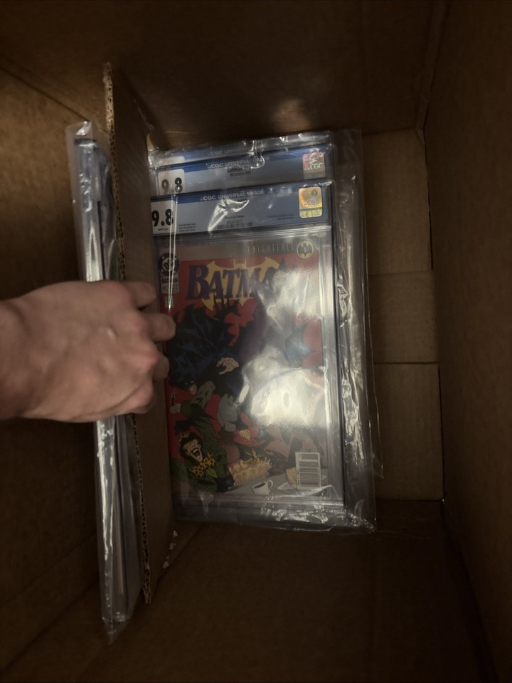 CGC Graded Comic Mystery Box Lot GUARANTEED (MIN 1) & 30+ MINT Bagged ...