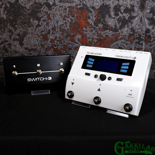 Tc-Helicon Voicelive Play Gtx / Multi-Effector Switch-3 Per Voci Foto Reale | eBay