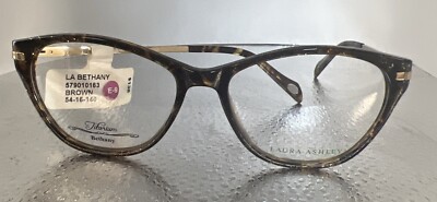Laura Ashley LA Bethany 579010163 Brown Eyeglass Frames 54 16 140 (B-1 ...
