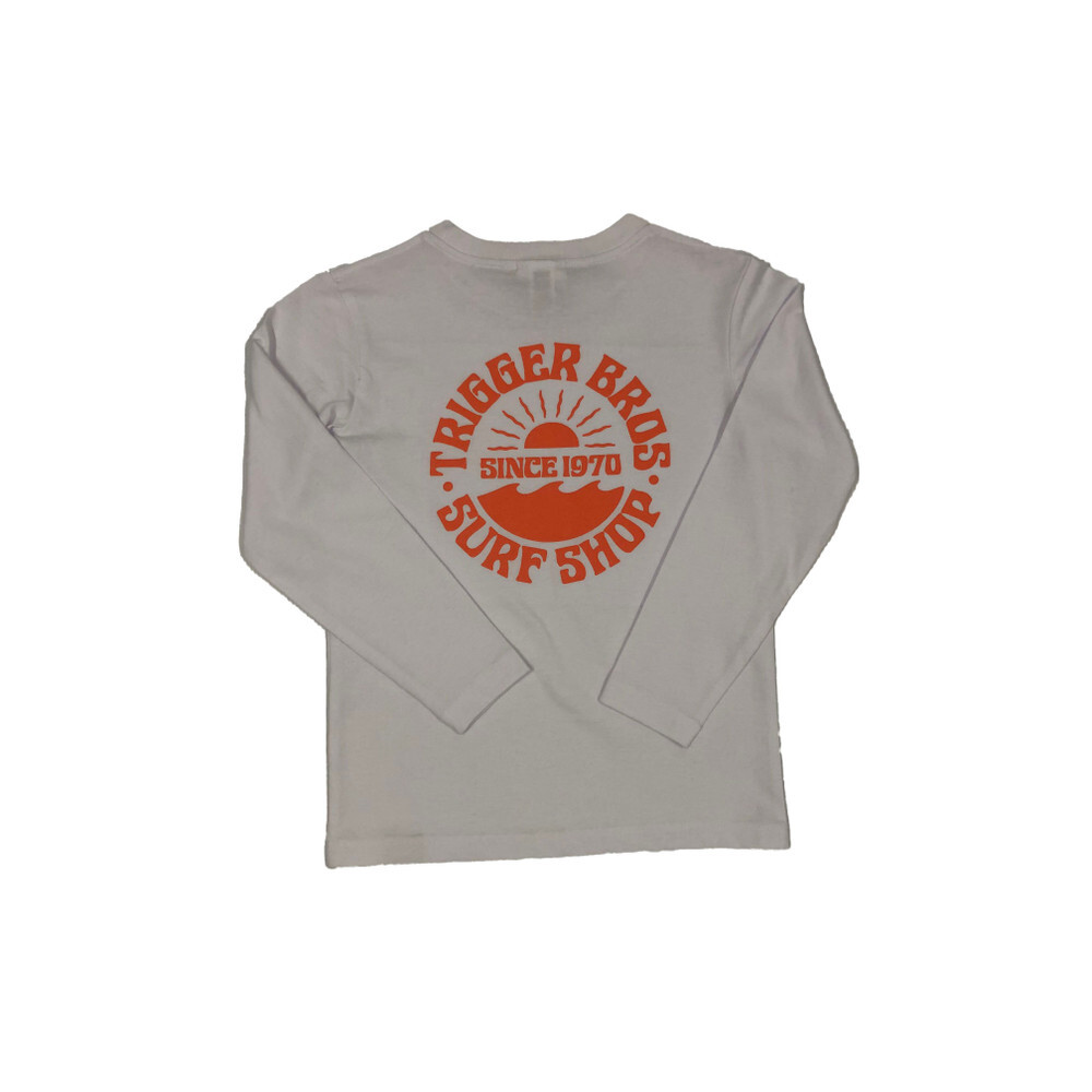 Trigger Bros Dayzed Long Sleeve Tee Kids White - Size - | eBay Australia