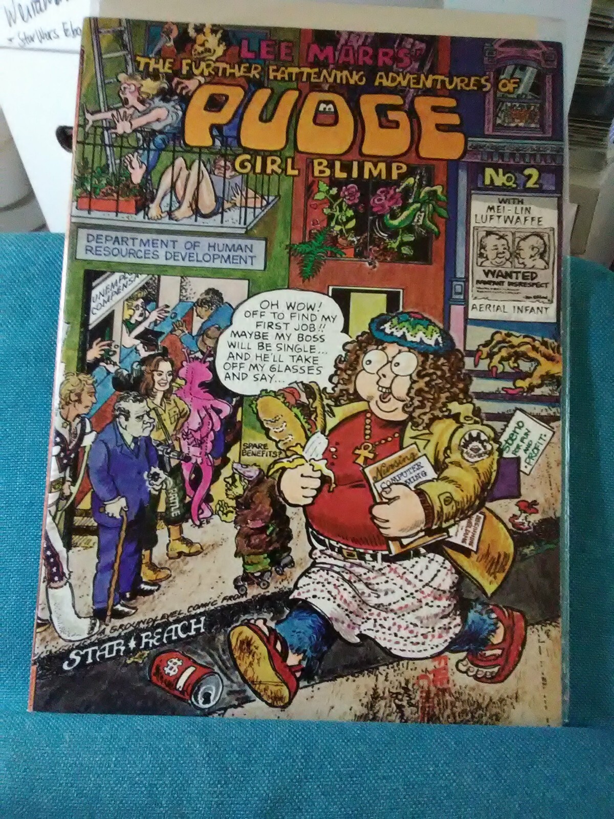 The Further Fattening Adventures Of Pudge,Girl Blimp #2, Star Reach ...