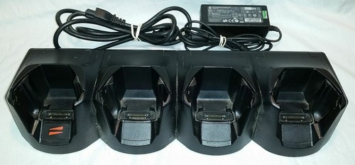 Qty-2 Janam 4 Slot USB Serial Cradle Barcode Scanner Docking Station ...