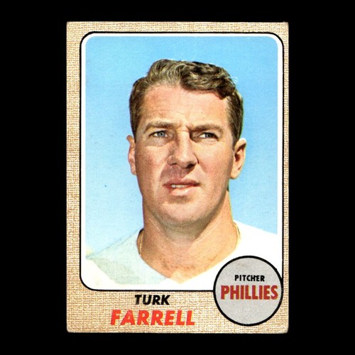 Turk Farrell 1968 Topps Philadelphia Phillies #217 Nice R303 1 | eBay