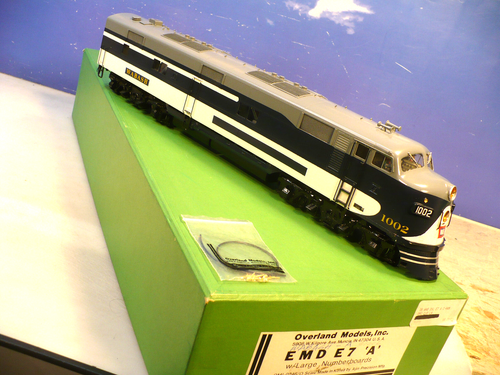 BRASS O Overland Wabash E-7 A Unit C/P NO RESERVE | eBay