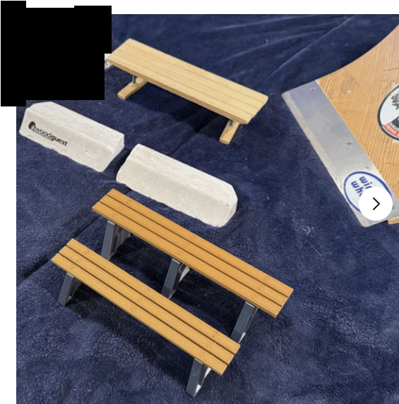 Black river ramps flatface Fingerboard tech deck lot with 3d printed ...