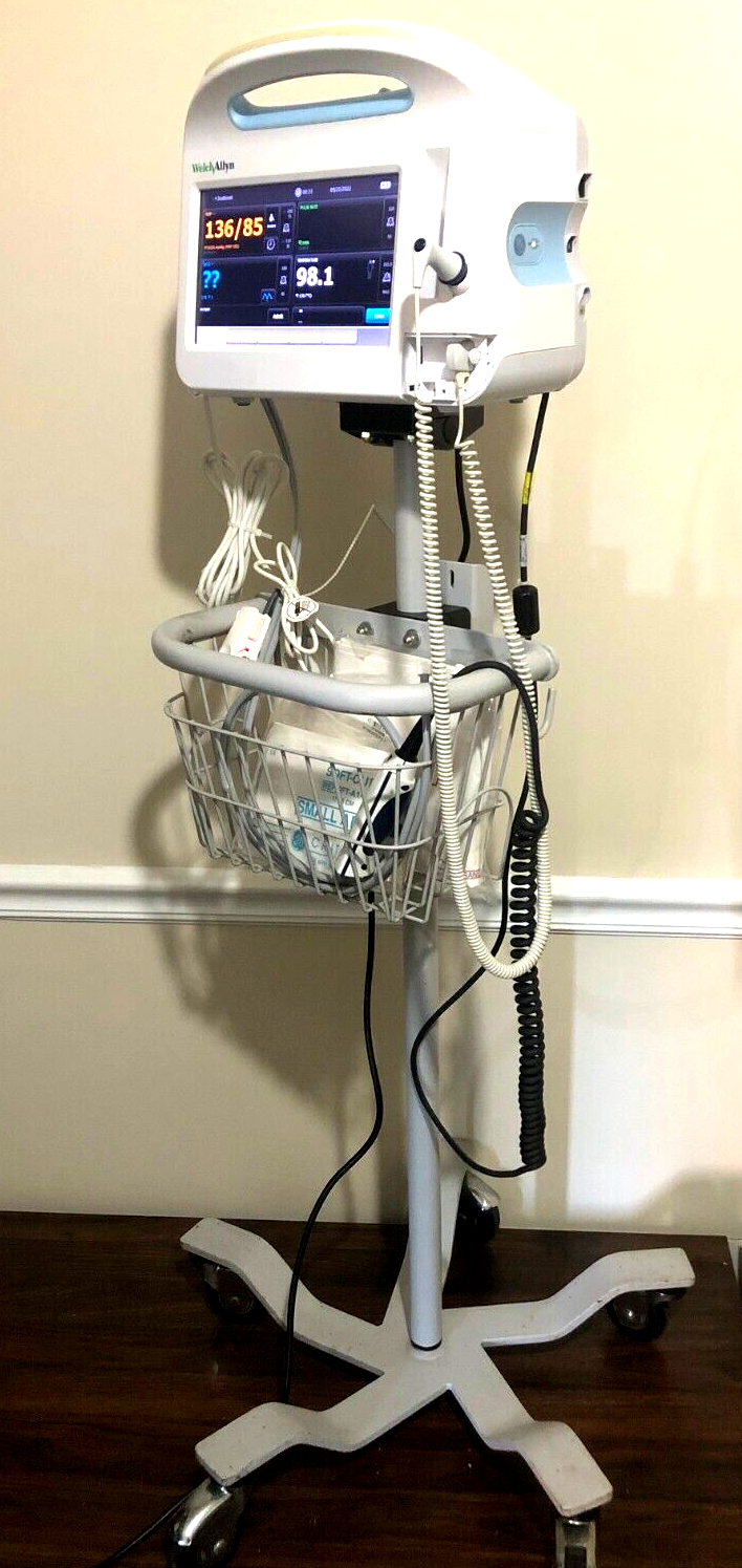 Welch Allyn Connex 6000 VSM Vital Signs Monitor + NIBP BP SpO2 ...