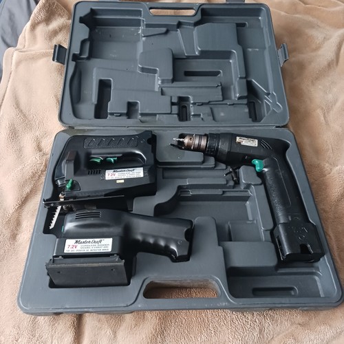 Mastercraft Battery Powered 7.2 Drill Sander And Jigsaw | eBay