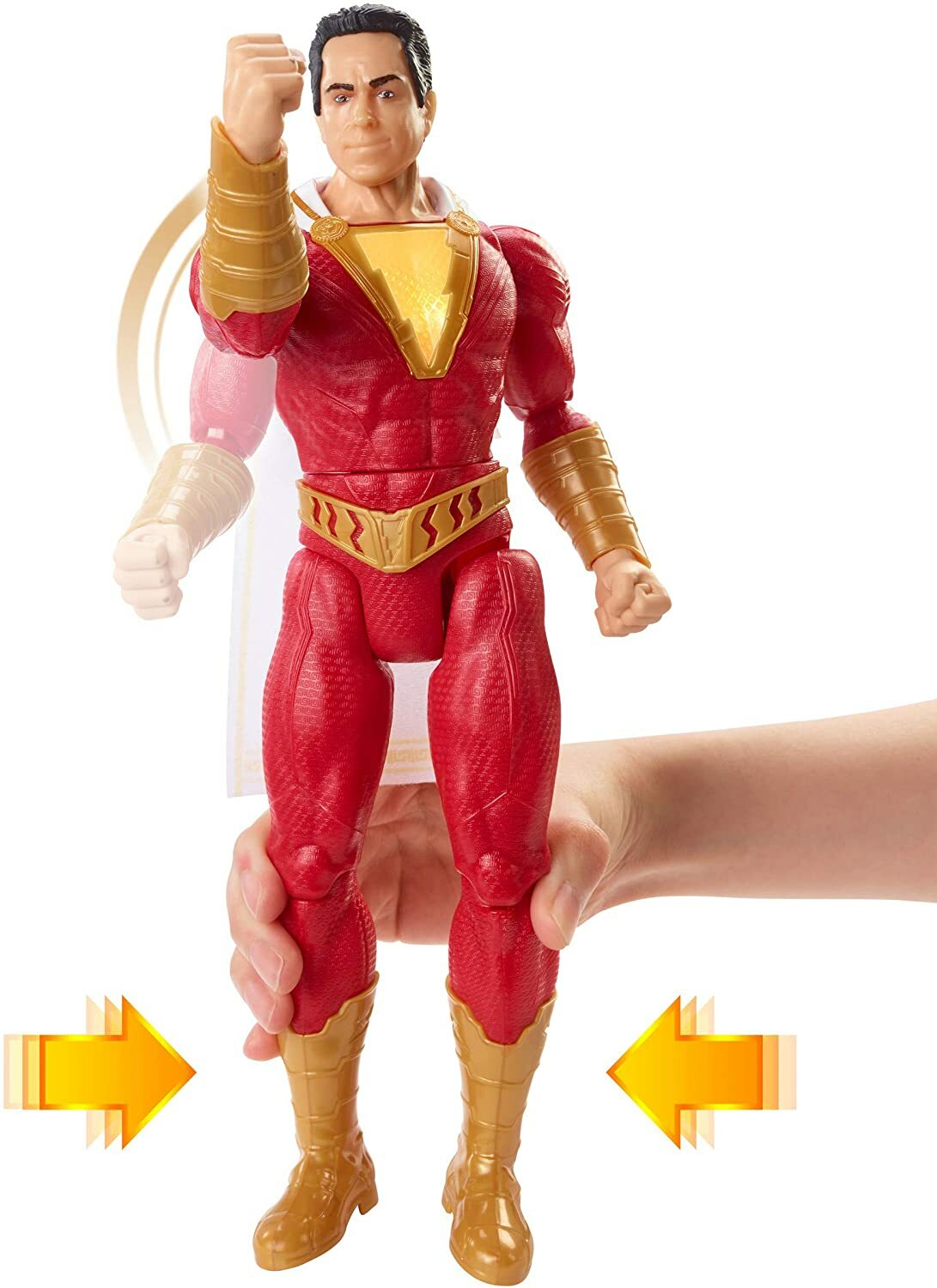 DC Comics Shazam! Thunder Punch Shazam! 12" Action Figure Lights ...