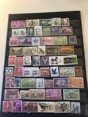 Collection Of Us Mostly Mint Some No Gun Easy 150 Stamps | eBay