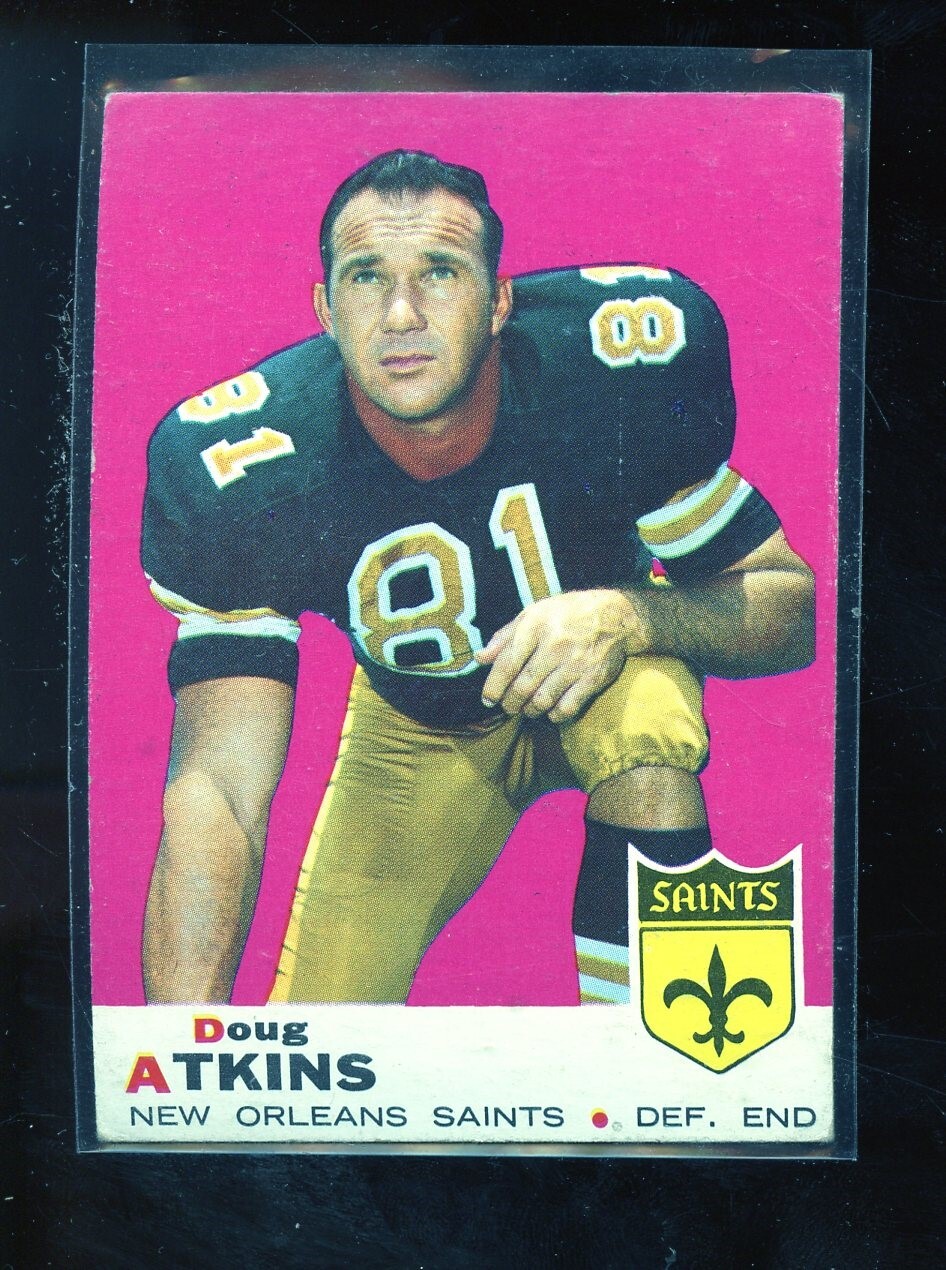 1969 TOPPS #105 DOUG ATKINS SAINTS EX A04178 | eBay