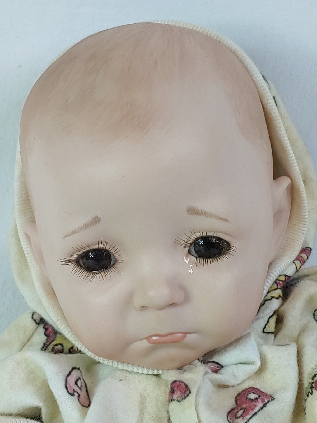 COLIN Porcelain doll, Painted Doll, By Dianna Effner-1998 19" Brown ...