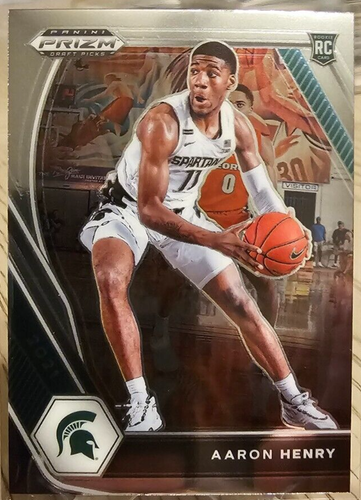 2021 Panini Prizm Draft Picks Aaron Henry RC #48 Philadelphia 76ers | eBay