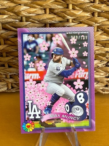 R0278 2025 Topps Mlb World Tour Tokyo Takashi Murakami Max Muncy #23 ...