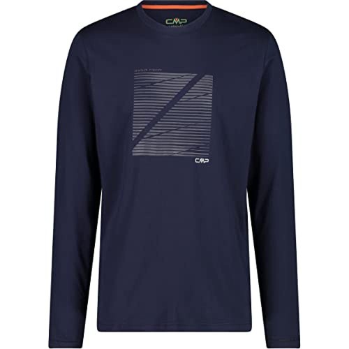 (TG. 50) CMP Felpa da Uomo Maglietta, Blu Nero, 50 - NUOVO | eBay