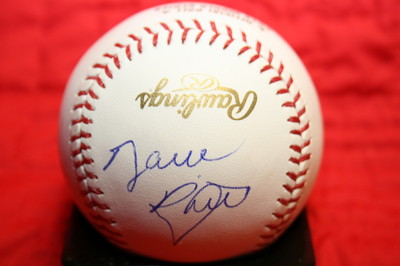 DAVE RIGHETTI AUTOGRAPHED AUTO SIGNED 2012 WORLD SERIES BASEBALL GIANTS ...
