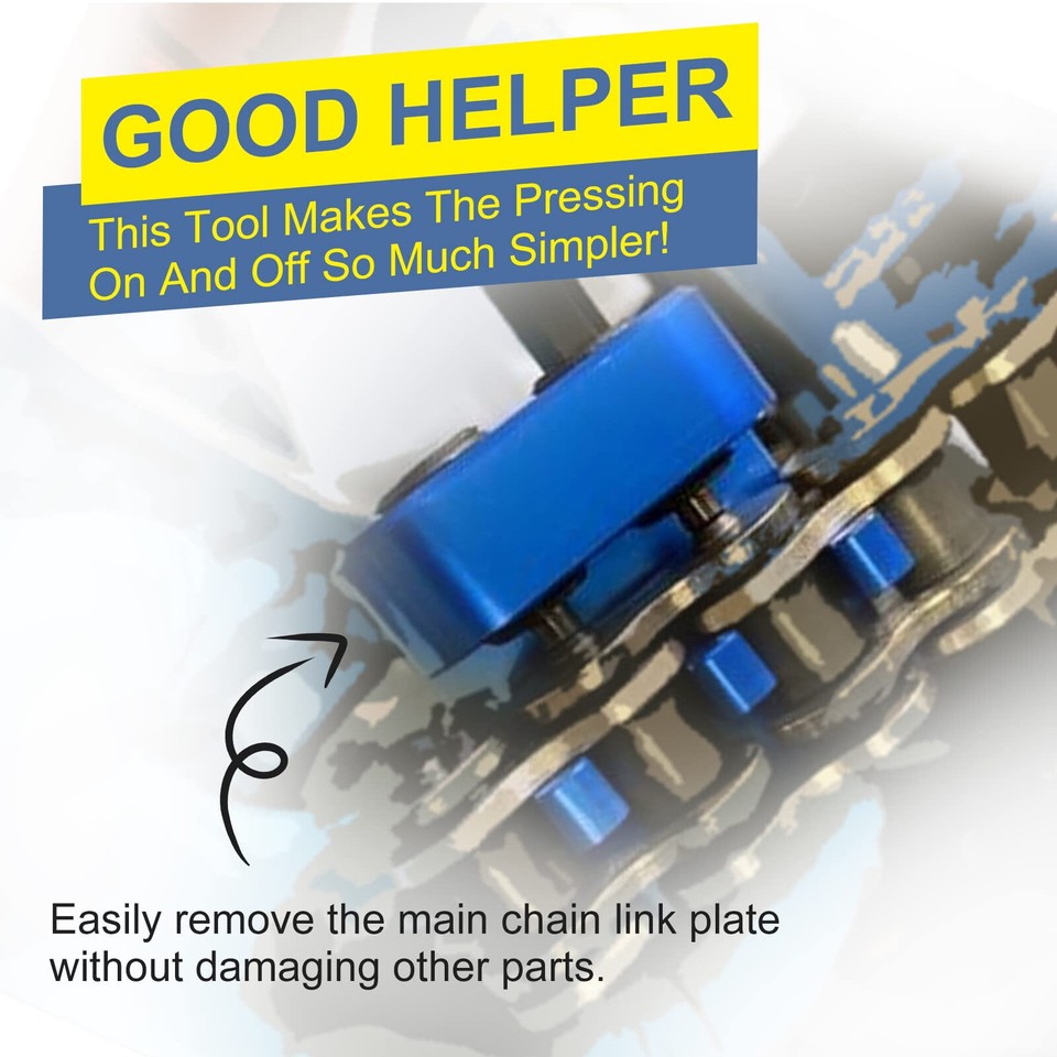 Master Link Chain Press Tool for 520 525 530 Sideplate Motorcycle ATV ...