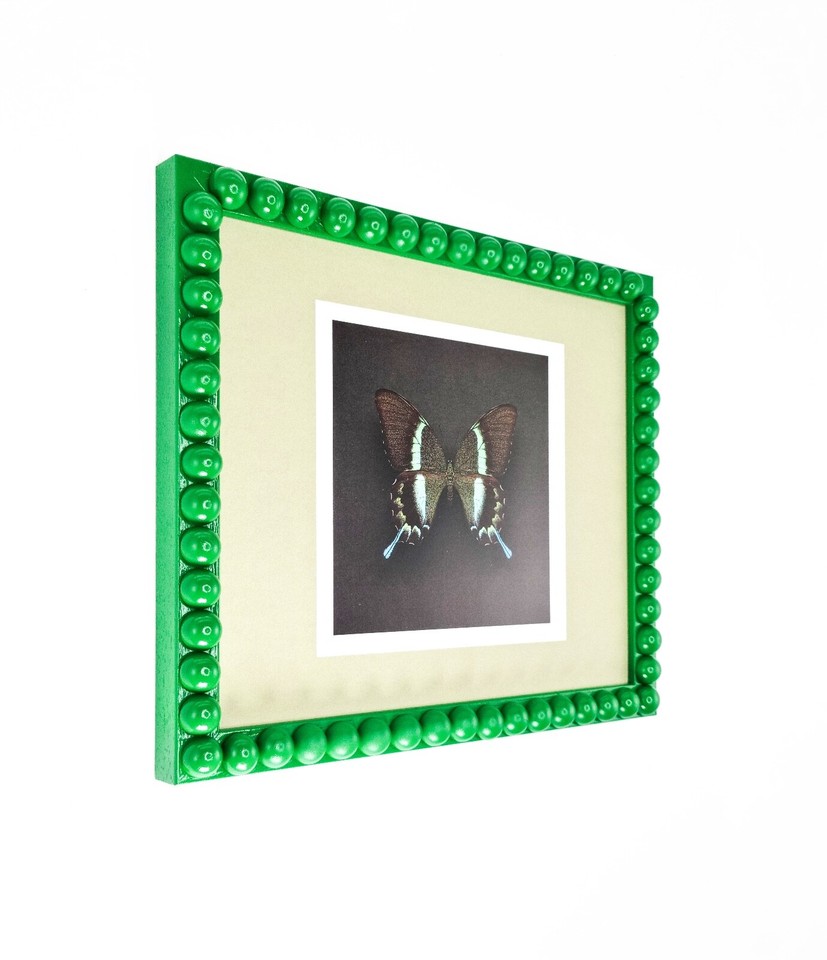 Wooden Bobbin Photo Picture Frame - Variety of Colours & Sizes - Made ...