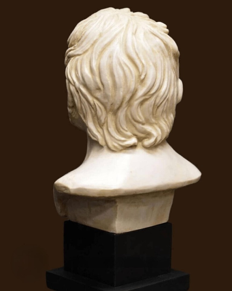Sculpture Seneca Bust Statue Seneca Roman Philosopher greek stoicism ...
