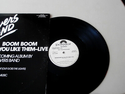 ROCK~ PAT TRAVERS BAND~ BOOM BOOM AS YOU LIKE THEM -LIVE~ NEAR MINT ...