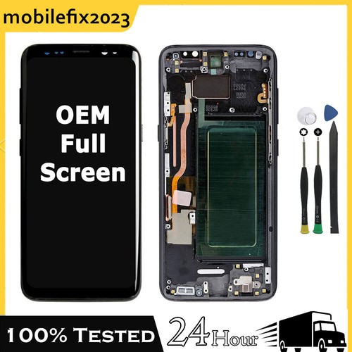 OEM LCD Display Black For Samsung Galaxy S8+ G960U Touch Screen ...