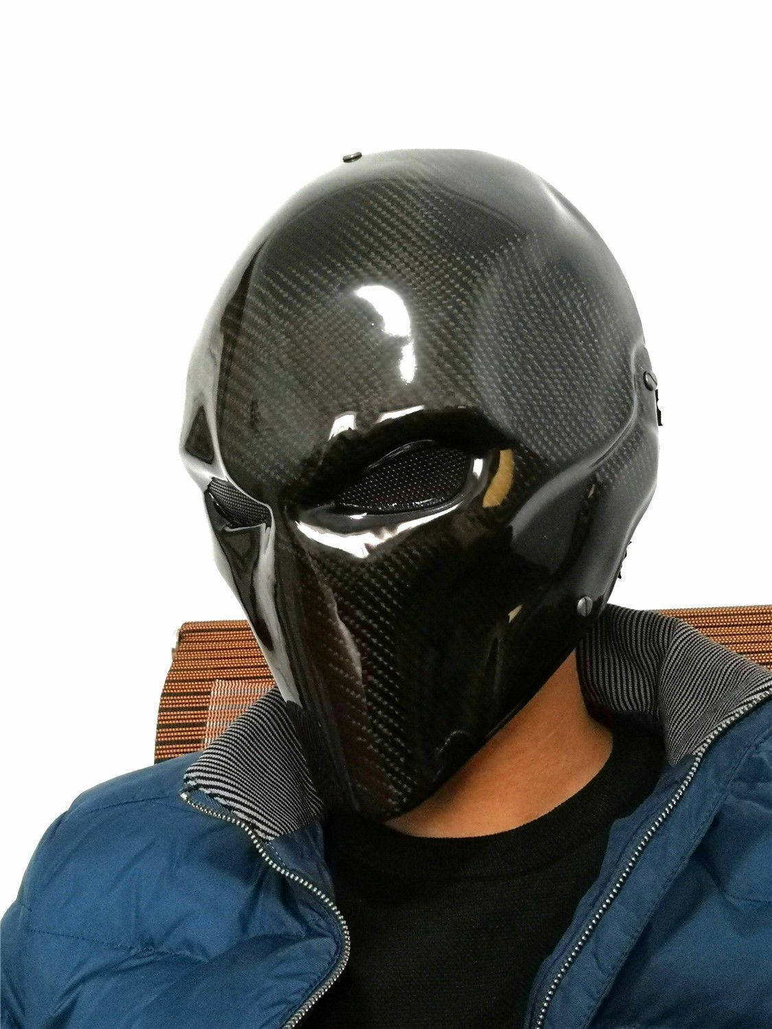 Comics Cosplay Props Deathstroke Terminator Helmet Mask 100% Carbon ...