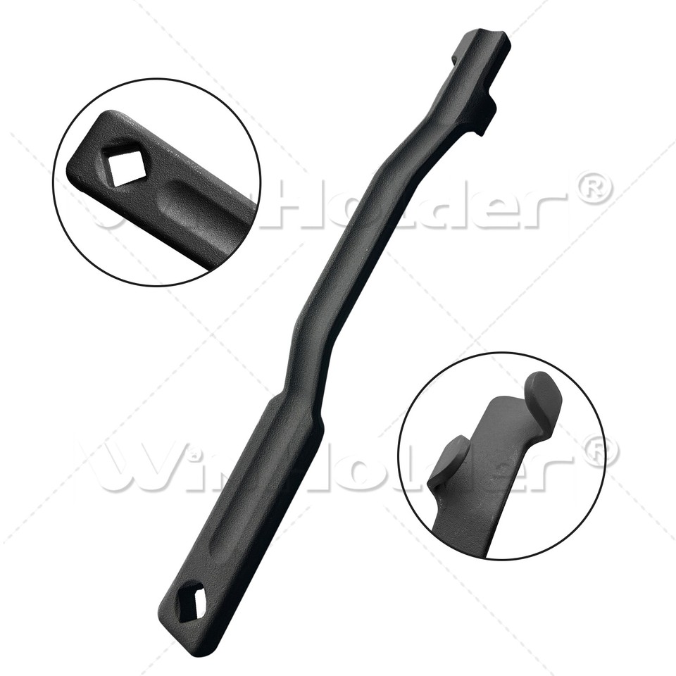Universal Spanner Extension Wrench Extender Bar 1/2" Sq Drive Black ...