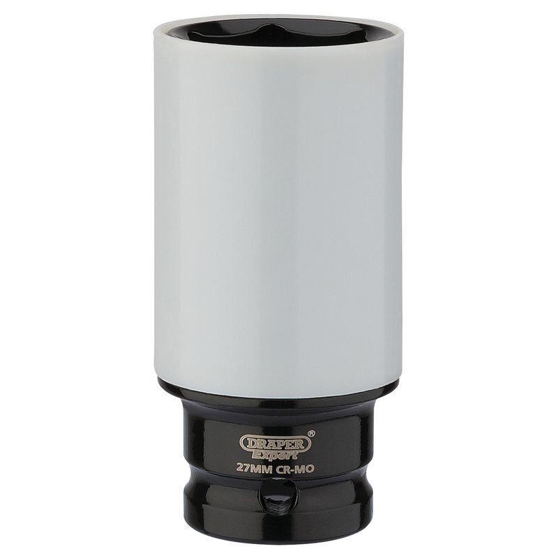 Draper HI-TORQ 1/2"D 27mm Wheel Nut Socket for Alloy Wheels 83061 | eBay