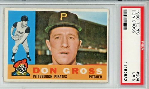 1960 Topps - Don Gross #284 for sale online | eBay