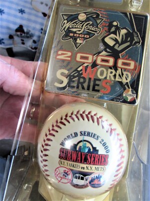 2000 World Series Subway Series Collection Baseball & Program Yankees ...