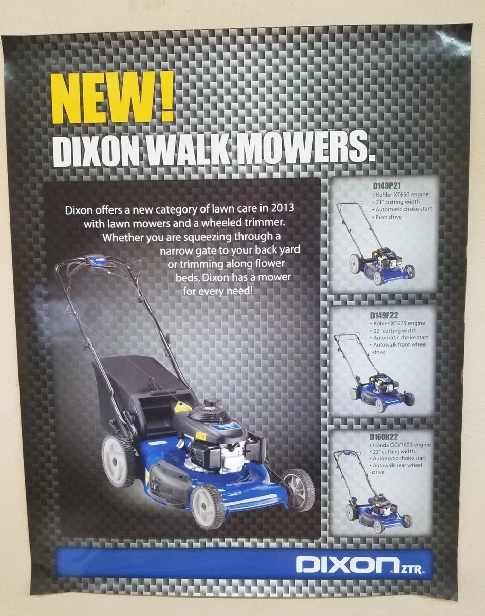 Dixon Walk Behind Mowers Prices