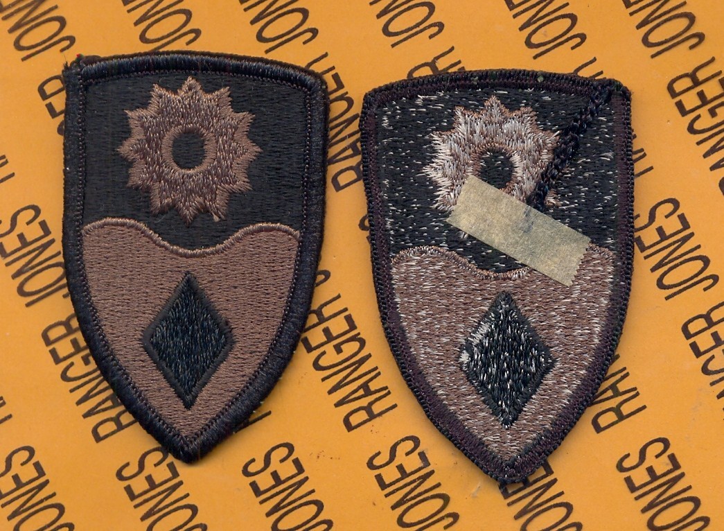 US ARMY 49th Infantry Brigade OD Green & Black shoulder patch m/e | eBay