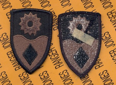 US ARMY 49th Infantry Brigade OD Green & Black shoulder patch m/e | eBay