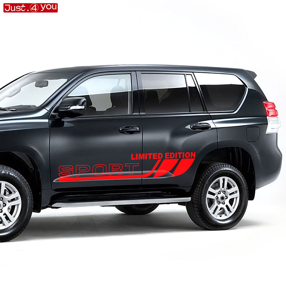 For Toyota Prado J150 2010-2023 Decor Stickers Car Body Door Side ...