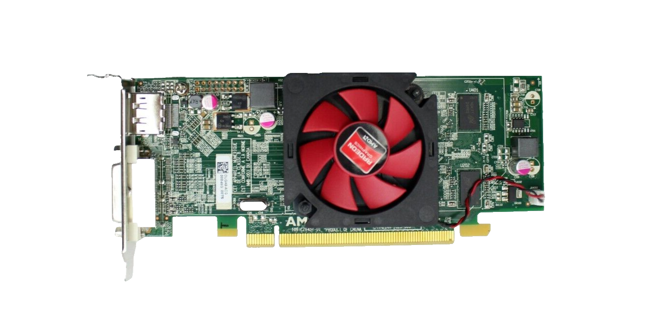 Dell AMD Radeon 109-C26457-01 / HD 7470 1GB Low Profile Video Card DP/N ...