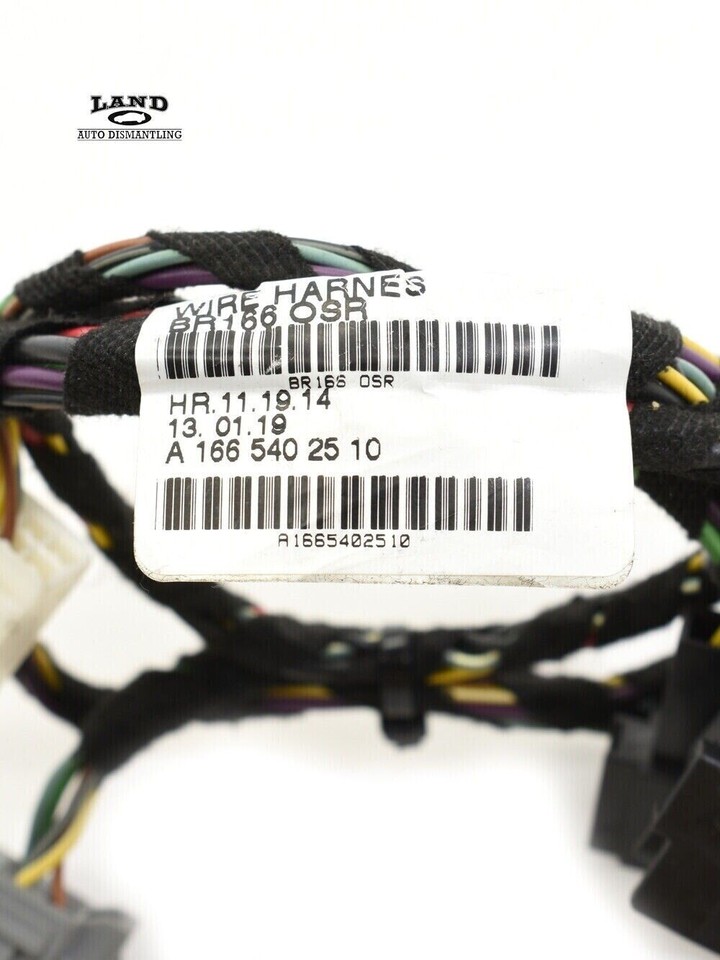 Mercedes X166 GL ML GLE GLS Panoramic Pano Sunroof Motor Wire Harness ...