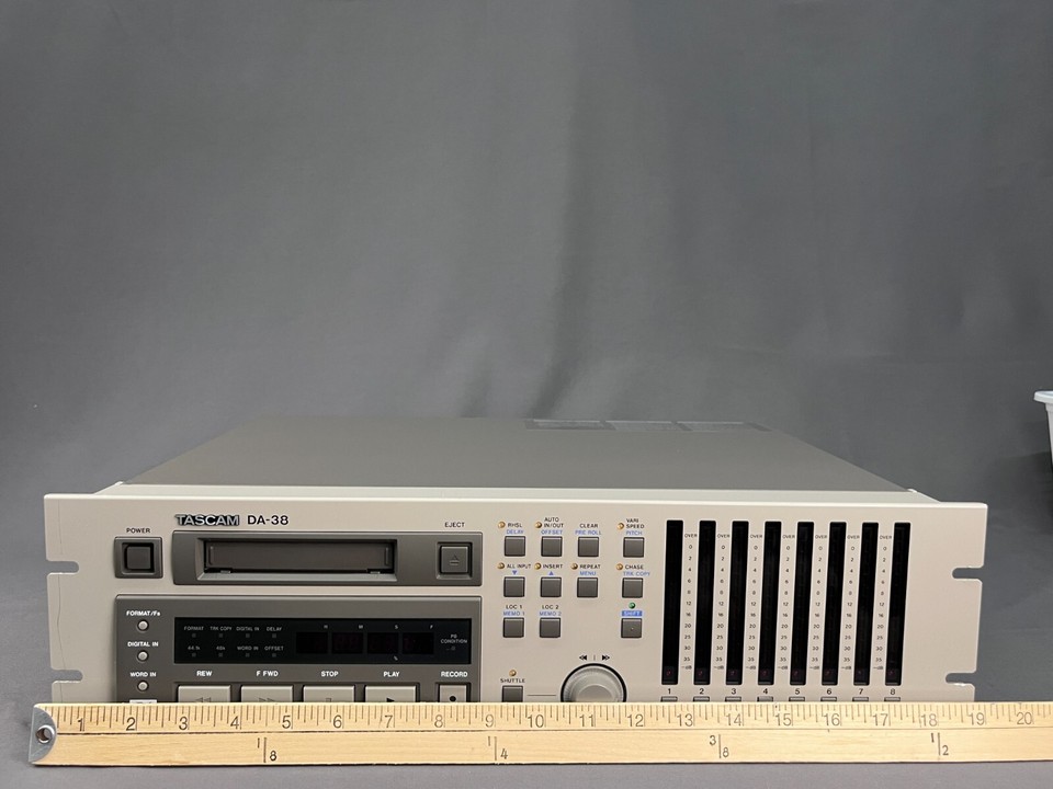 Tascam DA-38 Digital Multitrack Recorder; Guaranteed (1) | eBay