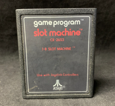 Atari Game Program 1-8 "Slot Machine" CX-2653 | eBay