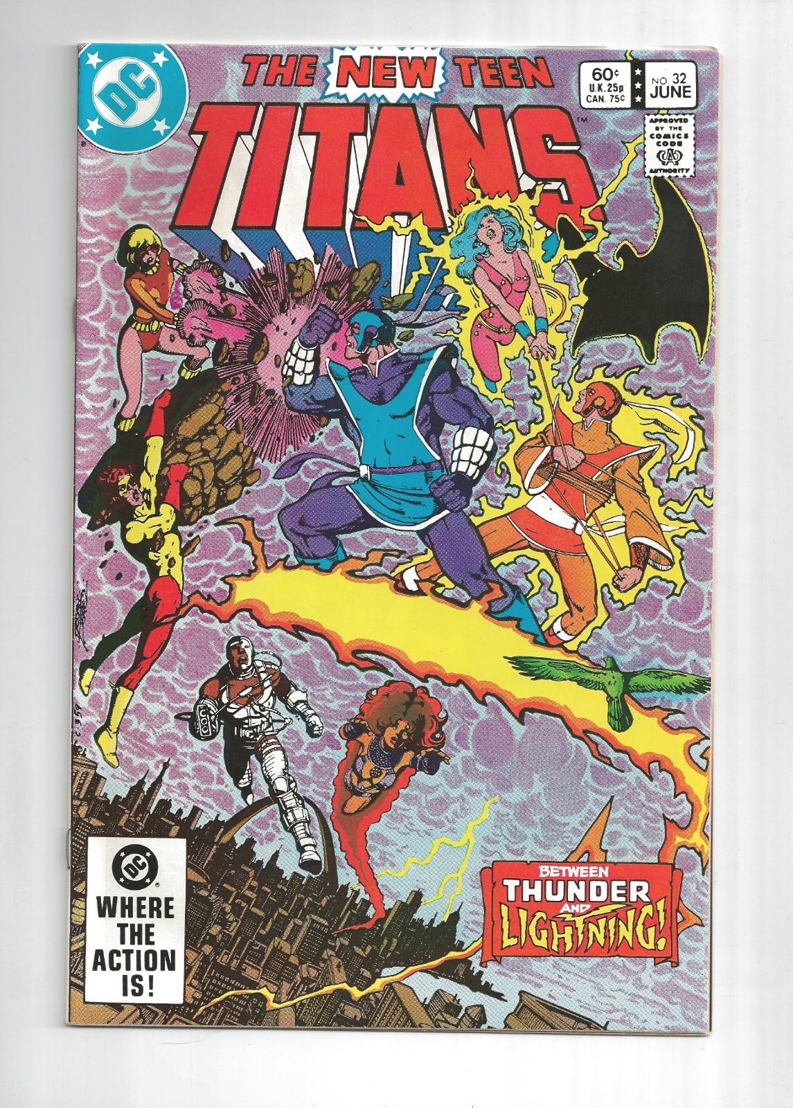 NEW TEEN TITANS #28 #29 #30 #31 #32 #33 #34 Cyborg Starfire GEORGE ...