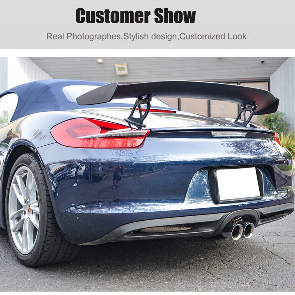 Rear Trunk Spoiler Wing Fit for Porsche 986 987 981 911 GT4 718 Cayman ...