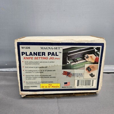 Magnetic Planer Knife Setting Jig By Planer Pal W1226 In Box | eBay