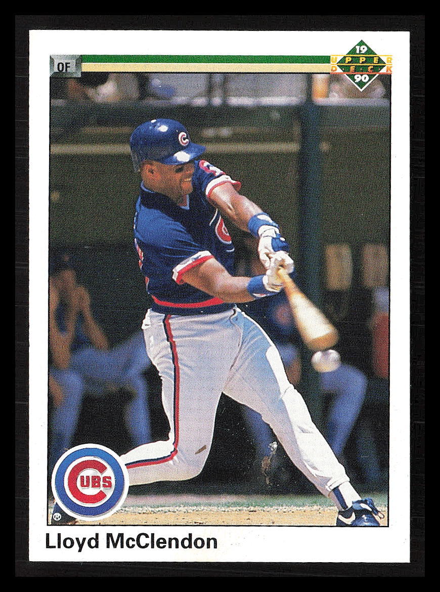 Lloyd McClendon 1990 Upper Deck #398 Chicago Cubs | eBay